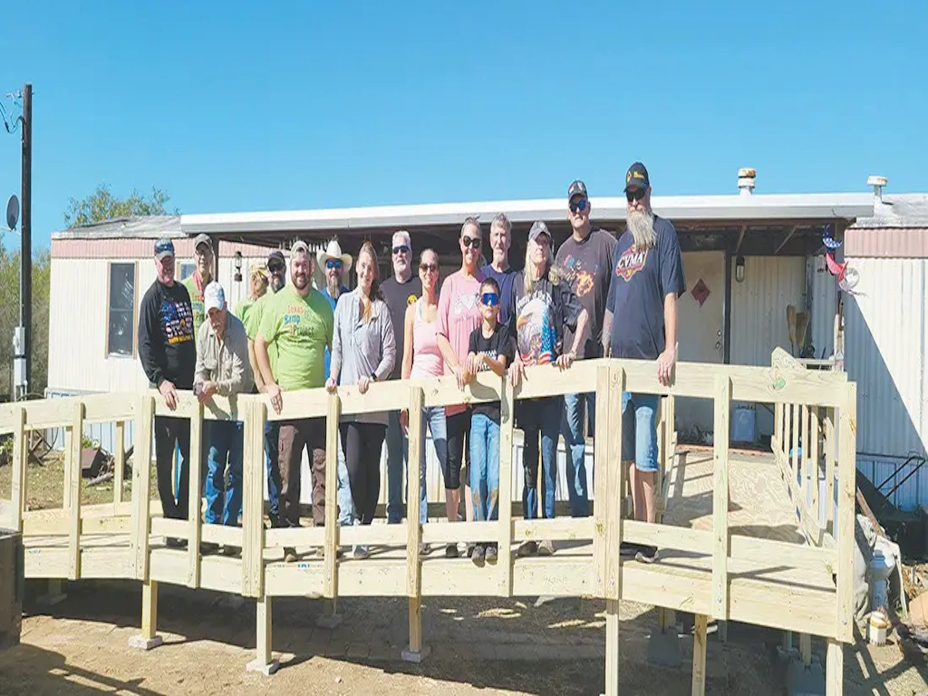 Combat Veterans Motorcycle Association and Texas Ramp Project unite to ...